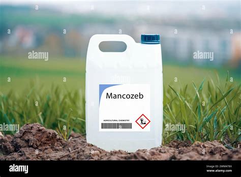 Container of mancozeb fungicide Stock Photo - Alamy