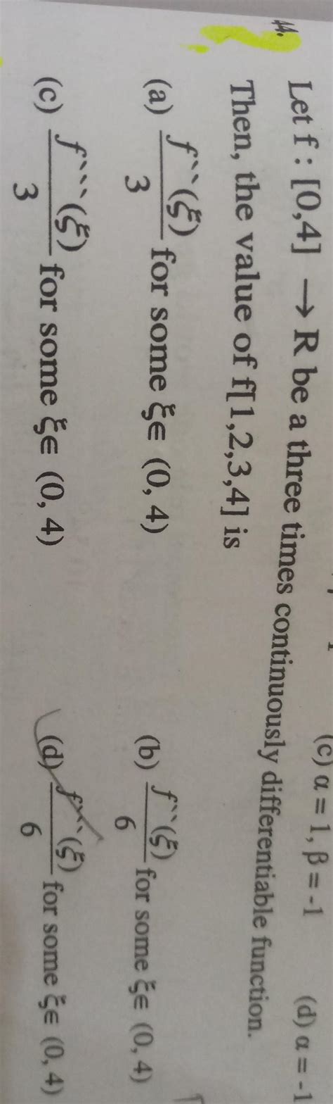Solved Let F R Be A Three Times Continuously Chegg Com