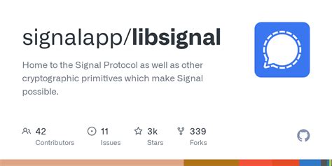 Github Signalapplibsignal Home To The Signal Protocol As Well As