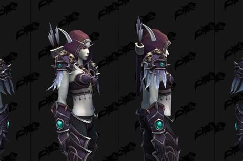Datamined Transmog Appearance Set Revealed Sylvanas Windrunner Armor Guide Wowcarry