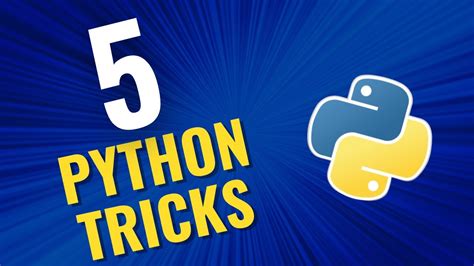 Easy Python Tricks Youtube