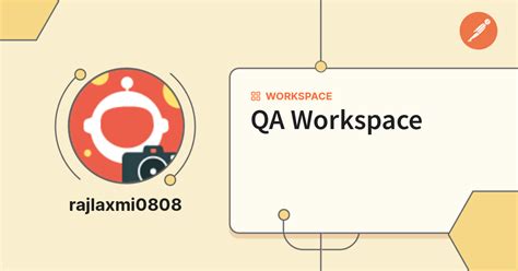 Qa Workspace Postman Api Network