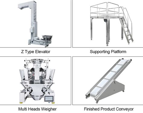 Vffs Automatic Weighing Scale Packaging Machine