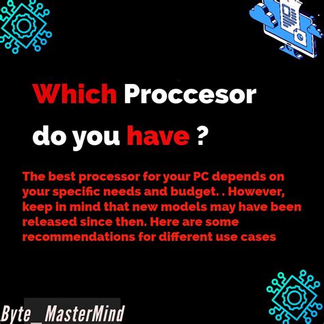 Byte Mastermind On Linkedin Bestprocessor Techlegends Cpuheroes Processingpower