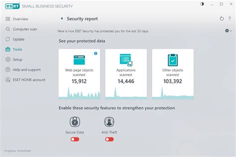Security Report Eset Small Business Security 18 Eset Online Help