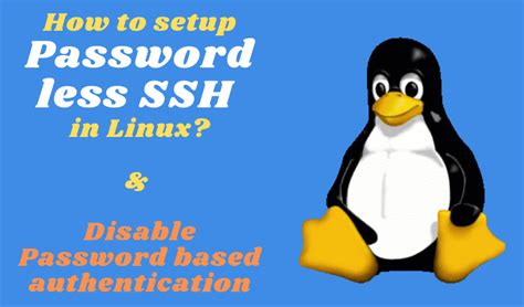 How To Setup Passwordless Ssh In Linux With Video Tutorial
