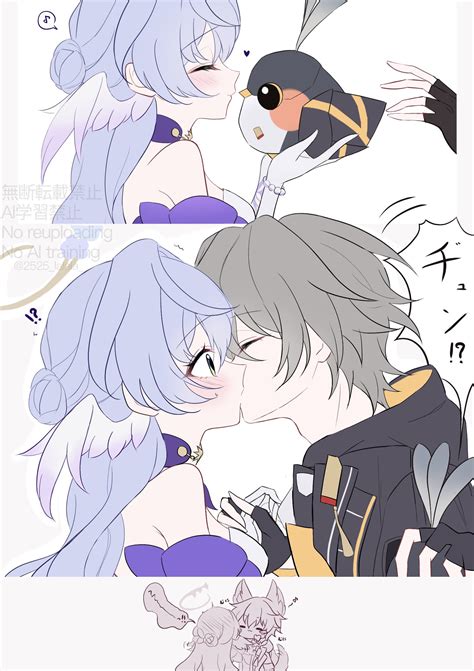 Trailblazer Caelus And Robin Honkai And More Drawn By Lalala Danbooru