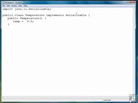 14 01 Creating A Javabean Class Youtube