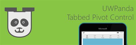 Github Uwpandatabbedpivot Uwp Custom Pivot Control With Tab Like Headers