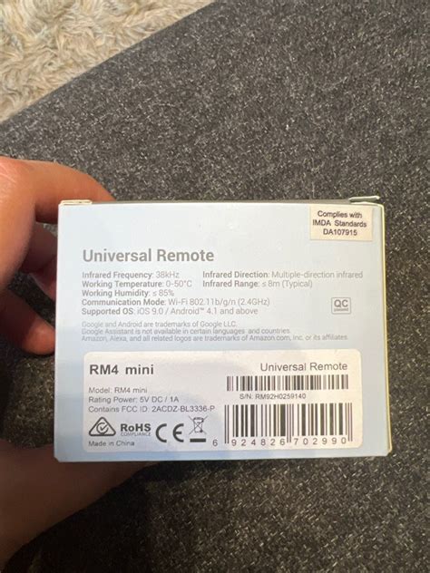 Broadlink Universal Remote Rm4 Mini Tv And Home Appliances Electrical