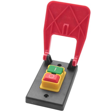 X Off On Red Cover Emergency Stop Push Button Swi Vicedeal