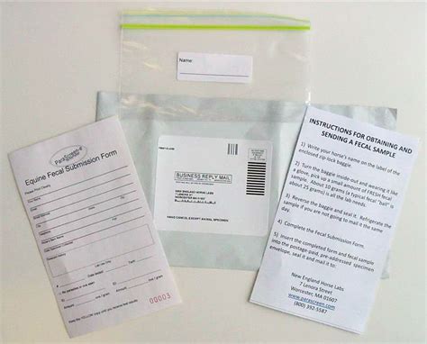 Parascreen E Kit Contents 11 Parascreen E Equine Parasite And