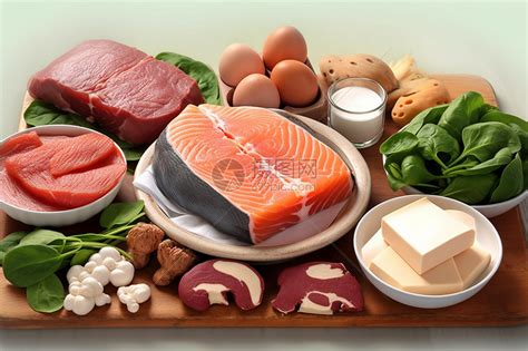 富含蛋白质的食物高清图片下载 正版图片600194826 摄图网