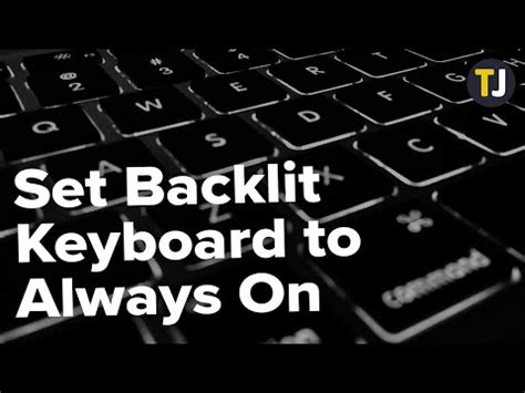 How To Enable Your Keyboard Backlight In Windows Tech Junkie