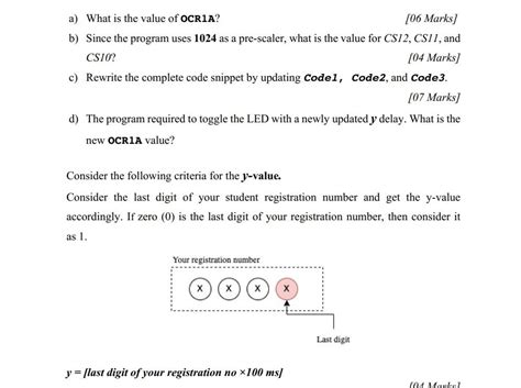 Solved List Down All The Timers In The Avr Microcontroller
