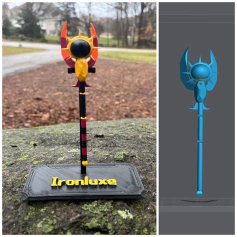 👴 Tumekens Shadow Old School Runescape Osrs・ Stl File For 3d Printing・cults