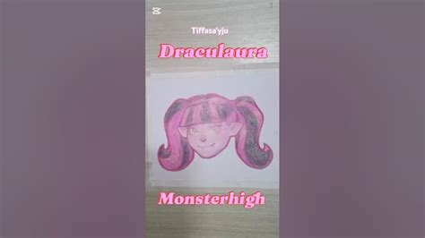 💖 Fanart De Draculaura 💖 Art Dibujotradicional Drawing Dibujo Youtube
