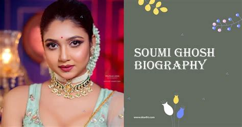 Soumi Ghosh Biography Age Height Boyfriend Serials Wiki And More