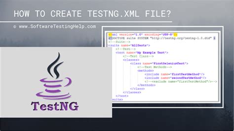 Testng Example How To Create And Use Testngxml File