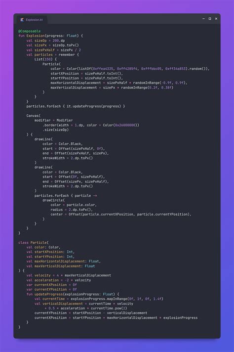 Creating A Particle Explosion Animation In Jetpack Compose Droidcon