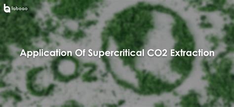 Application Of Supercritical Carbon Dioxide Extraction Technology Laboao