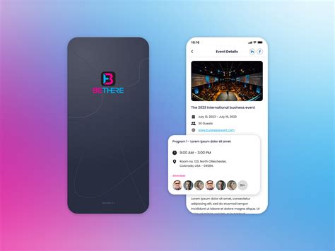Event Management Mobile App By Tejal Mistry On Dribbble