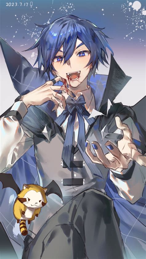 Kaito Vocaloid Drawn By Kazemi Arashi Danbooru