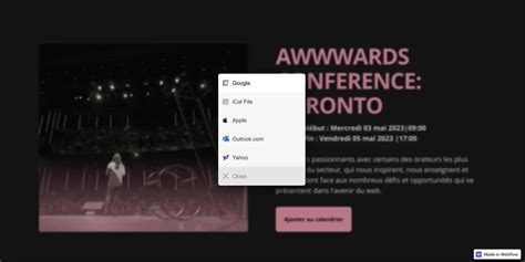 Add An Add To Calendar Button In Webflow