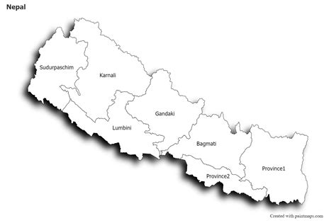 Sample Maps For Nepal