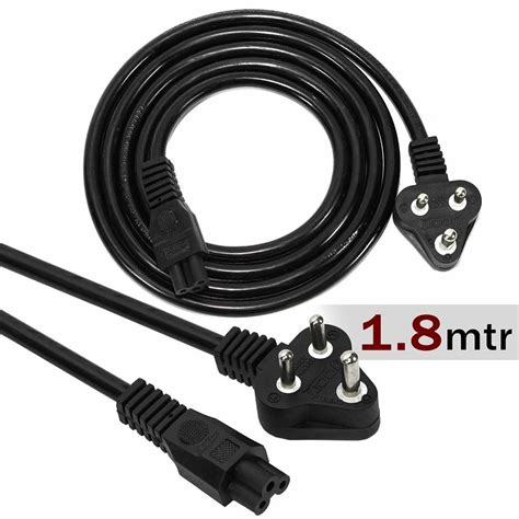 2 Pin 6 Amp Laptop Power Cord For Networking At Rs 50piece In New