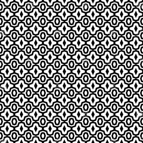 Seamless Pattern With Overlapping Geometric Shapes Forming Abstract Ornament East Arabic