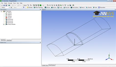 Ansys Designmodeler Download Scientific Diagram
