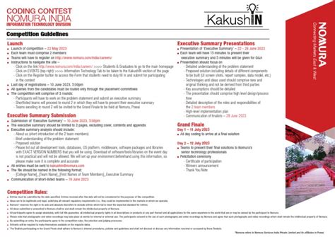 Competition Guidelines Pdf