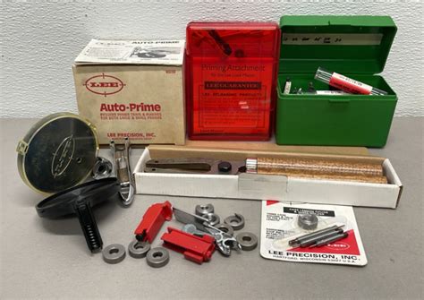 Lee Auto Prime Primer Reloader W Trays Punches For Large And Small Primers Lee Bullet Mould