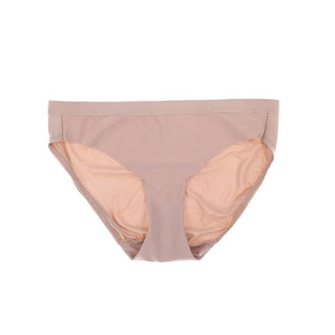 Warners Womens Smooth Invisible Bikini Underwear Brief Toasted Almond