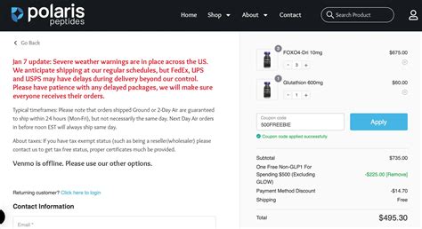 55 OFF Polaris Peptides Promo Codes Coupons In June 2025