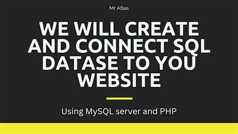 design and develop database management system in mysql by mr cristino