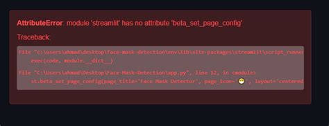 Module Streamlit Has No Attribute Betasetpageconfig · Issue 144