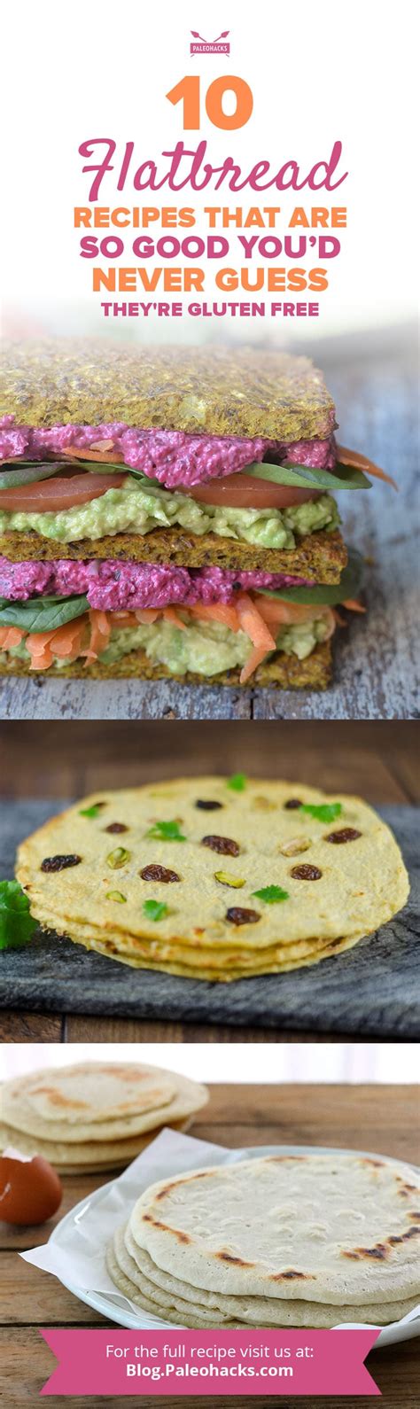 10 Gluten Free Flatbread Recipes Paleo Healthy