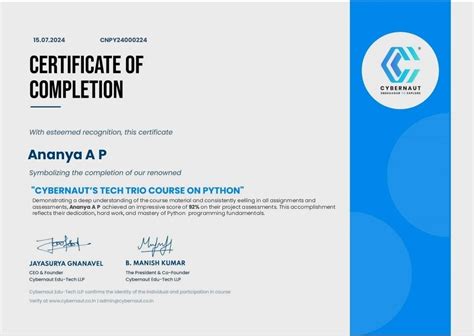 Im Excited🎉 To Share That Ive Just Completed A Comprehensive Python