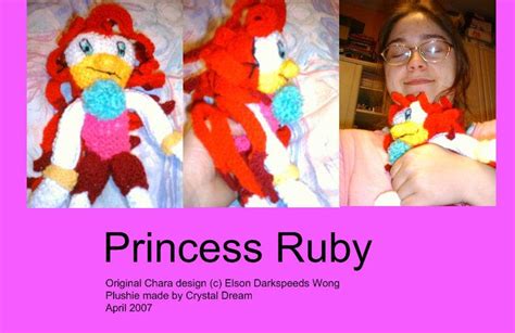 Princess Ruby The Plushie By Crystal Dream On Deviantart