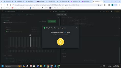 Leetcode Problemsolving Continuouslearning Leetcode100days