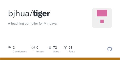 Github Bjhuatiger A Simple Teaching Compiler For Minijava