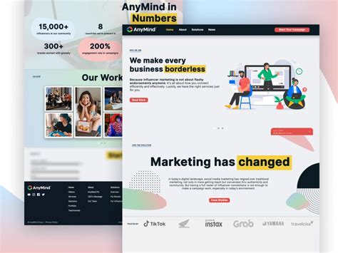 Clean And Minimal Website UX UI Design Upwork