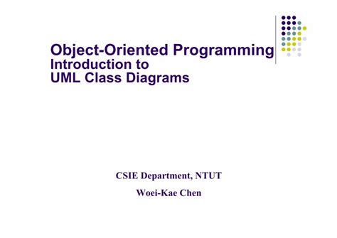 pdf object oriented programming introduction to uml …yccheng oop2006f