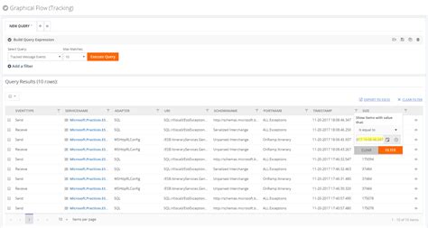 Implementation Of Grid Column Filtering And Export To Excel In Biztalk360