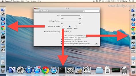 How To Move The Dock Position In Mac Os X