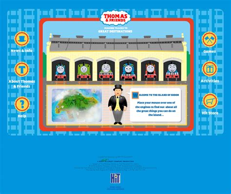 Thomas And Friends In 2005 Web Design Museum