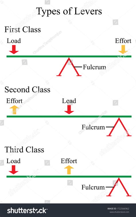 First Second And Third Class Levers