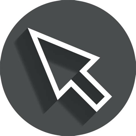 Mouse Cursor Sign Icon Pointer Symbol Royalty Free Vector
